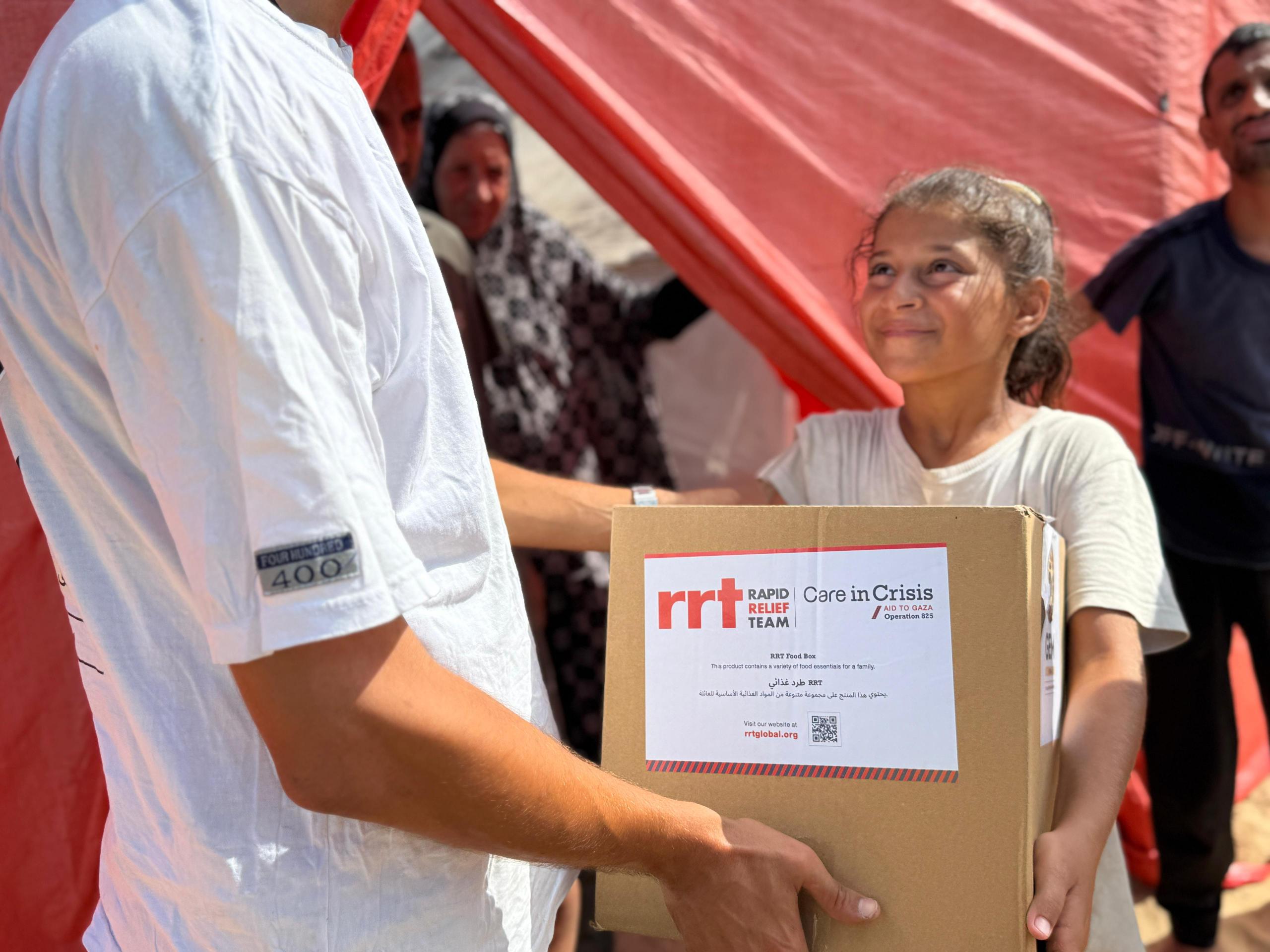 Care in Crisis Delivers Essential Food Boxes to Families in Gaza